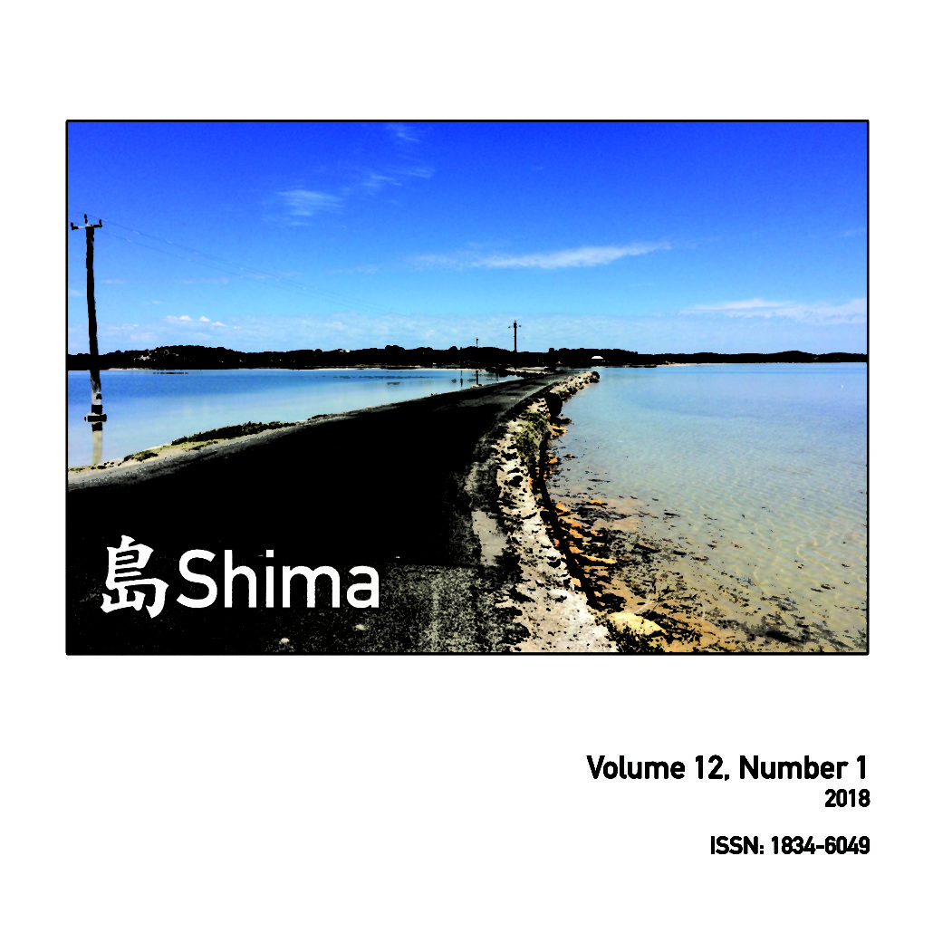 Shima Journal, v12n1 2018 - James Jack